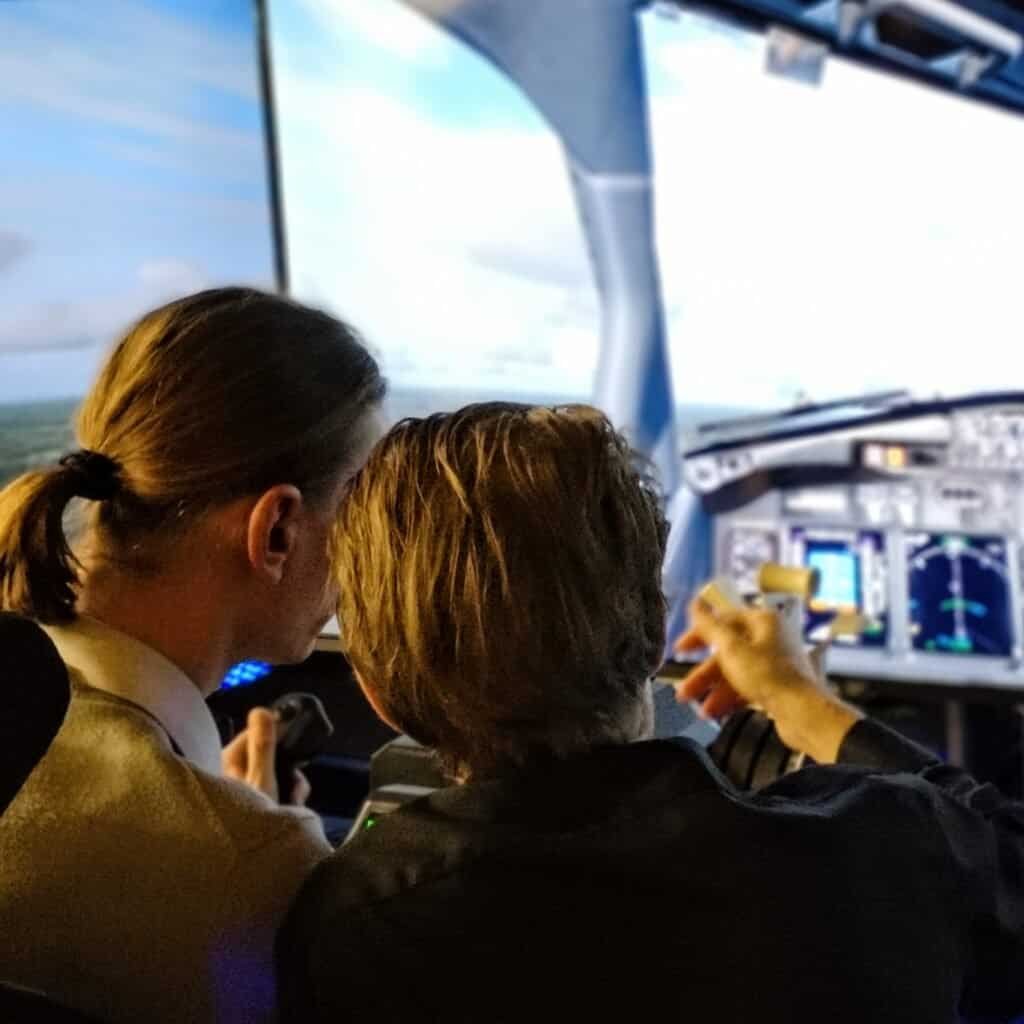 RoarFun motion flight simulator for Lufthansa InTouch event.